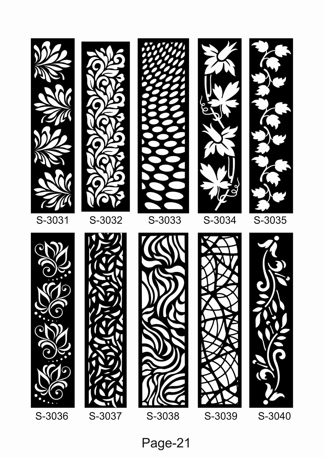 Acrylic Laser Cutting Design