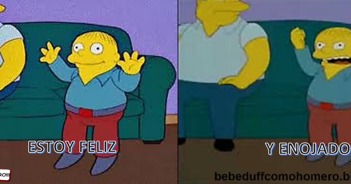 BEBE DUFF COMO HOMERO: RAFA ESTOY FELIZ Y ENOJADO