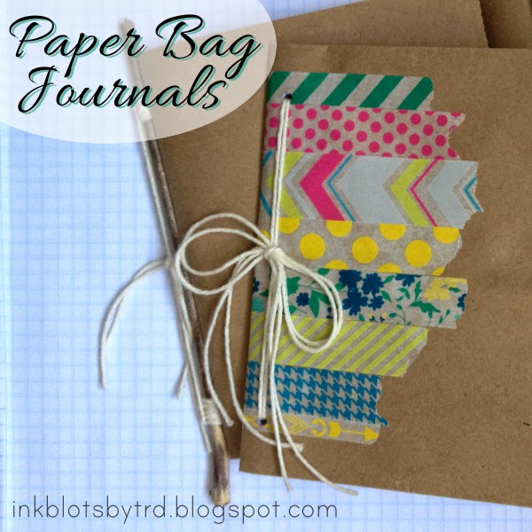 Ink Blots by TRD: Paper Bag Journals {The Twinery}
