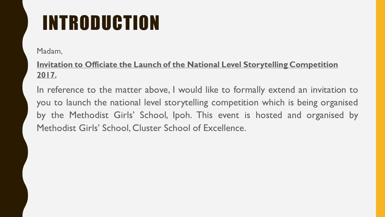 ENGLISH VIBES: Directed Writing :Writing a Formal Letter