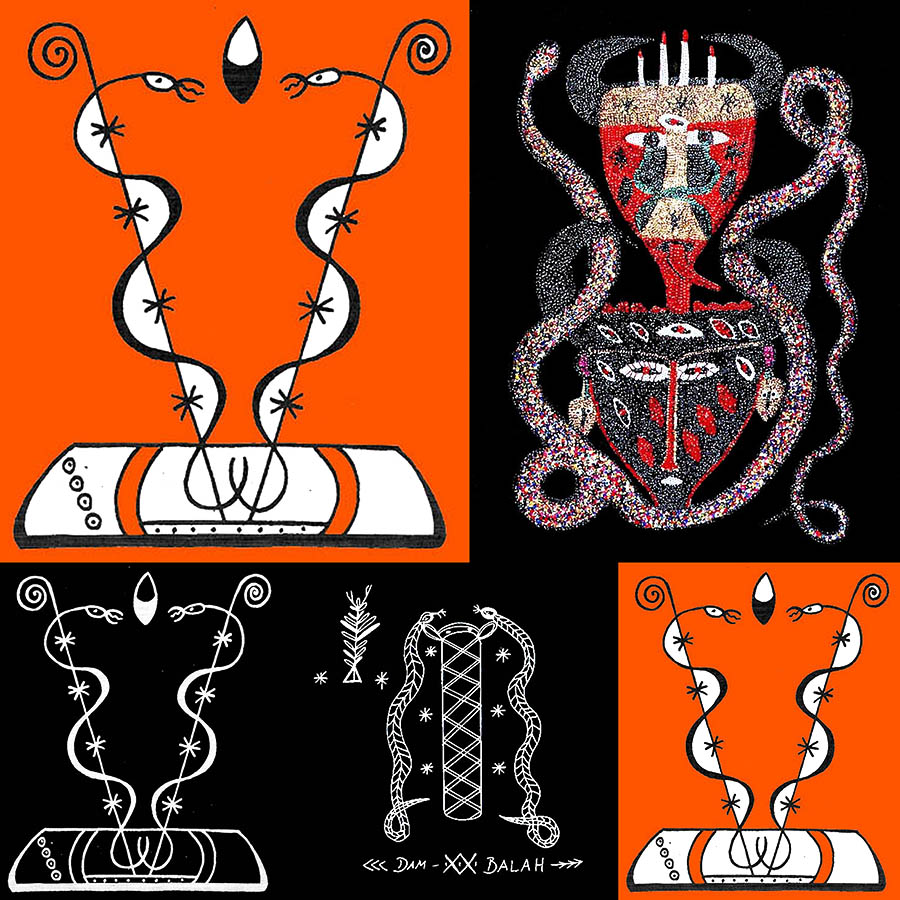 Afro Africa: Damballa, espírito do deus-serpente