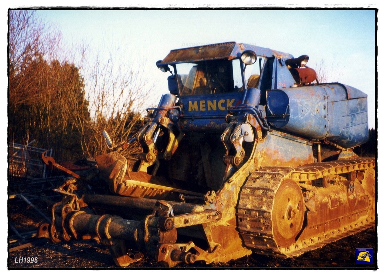 Bagger Galerie Construction Machines: MENCK SR53 Schürfraupe ...