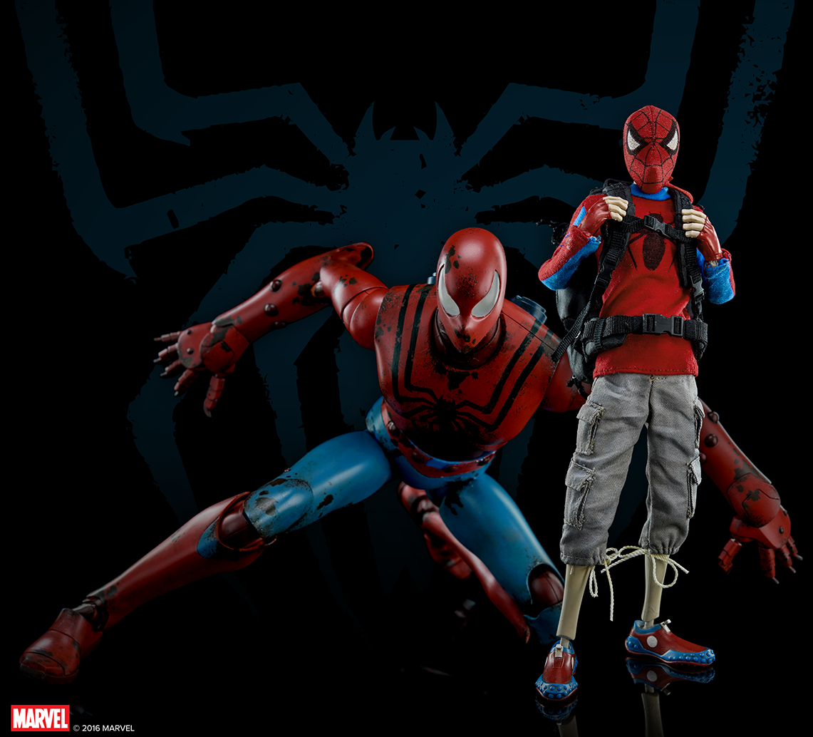 toyhaven: Preview Marvel x ThreeA 1/6th Scale PETER PARKER / SPIDER-MAN ...