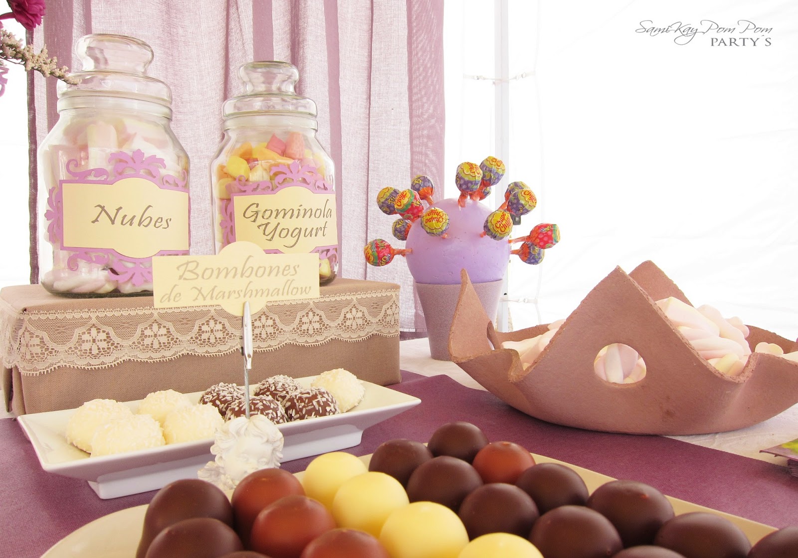 SamiKay- Estudio Creativo: Como decorar un Candy Bar