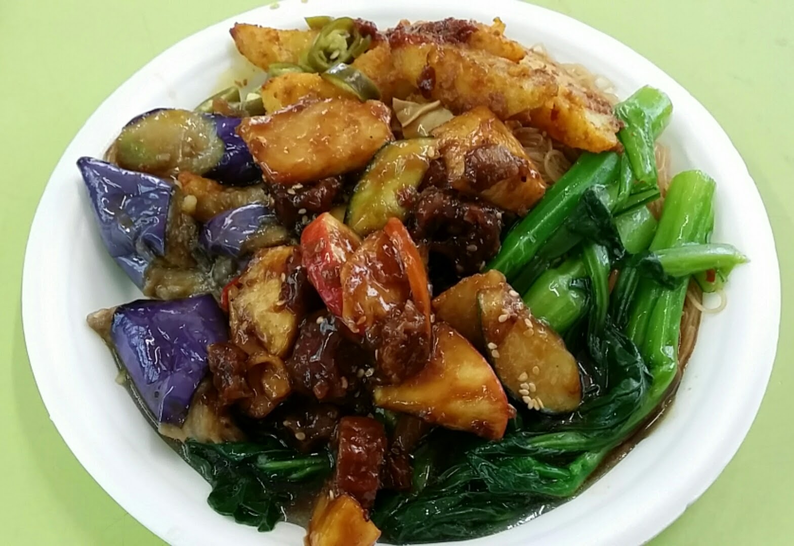 Sunny's Vegetarian Foodhunt: 健康斋素食 Vegetarian Food, Hong Lim Complex ...