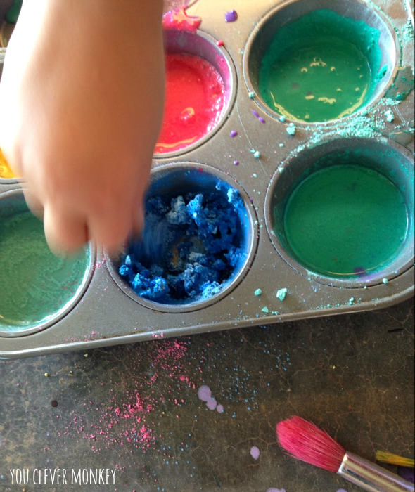 COLOUR PLAY - DIY CHALK PAINT | you clever monkey