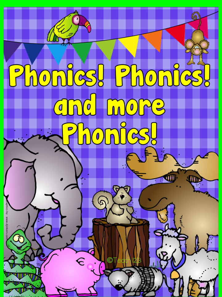 Phonics: Pencil Pals - Zoo, Desert, Farm, and Camping | Teach123