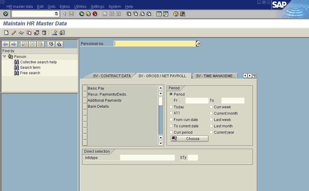 Sap Hcm Consultants: CONFIGURATION OF PA30 TRANSACTION