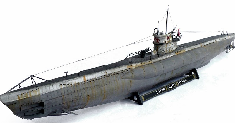The Great Canadian Model Builders Web Page!: U Boot Typ VII C