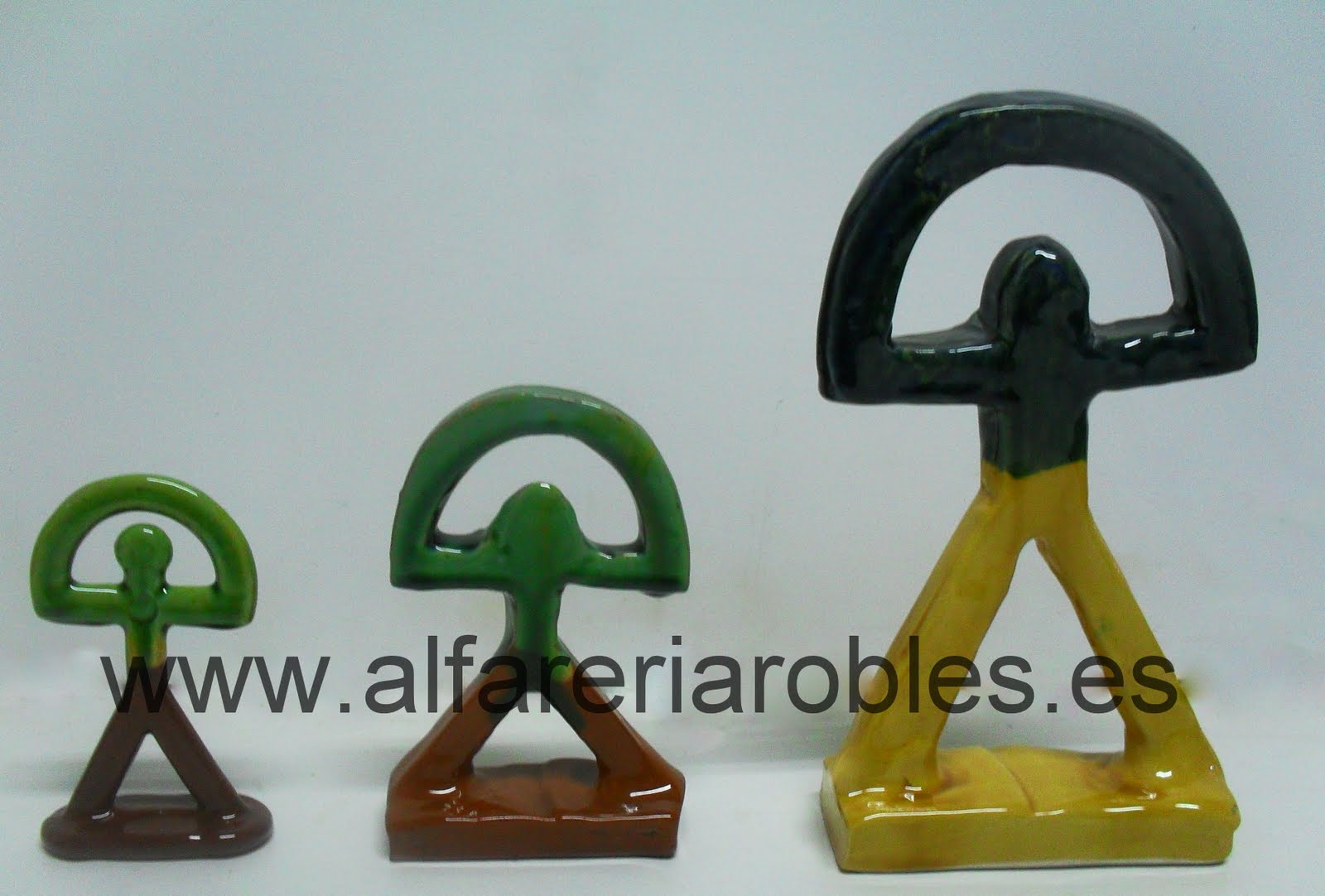 Alfarería - Cerámica Robles - Artesanía de Almeria: Piezas con Indalo