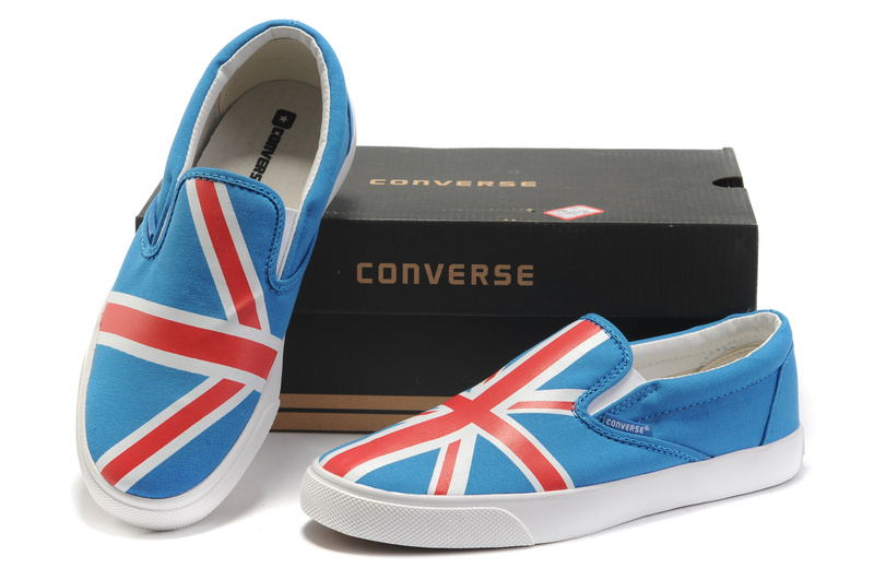 2012 Olympic Games Converse All Star Chucks Taylor Shoes British Flag ...