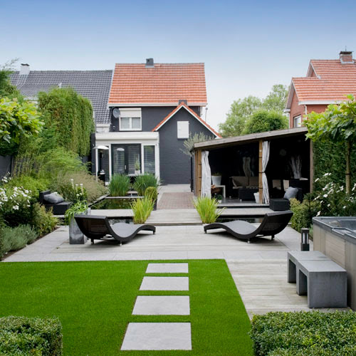 Jardim de Stefania: * Quintais modernos