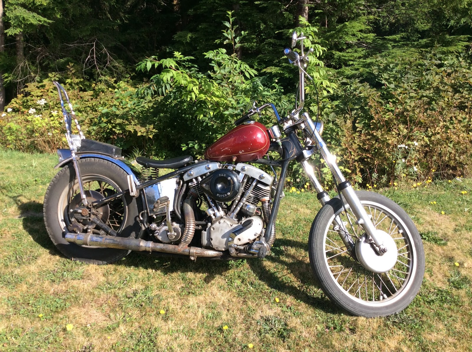 Born Loser: 1969 Shovelhead Chopper For Sale