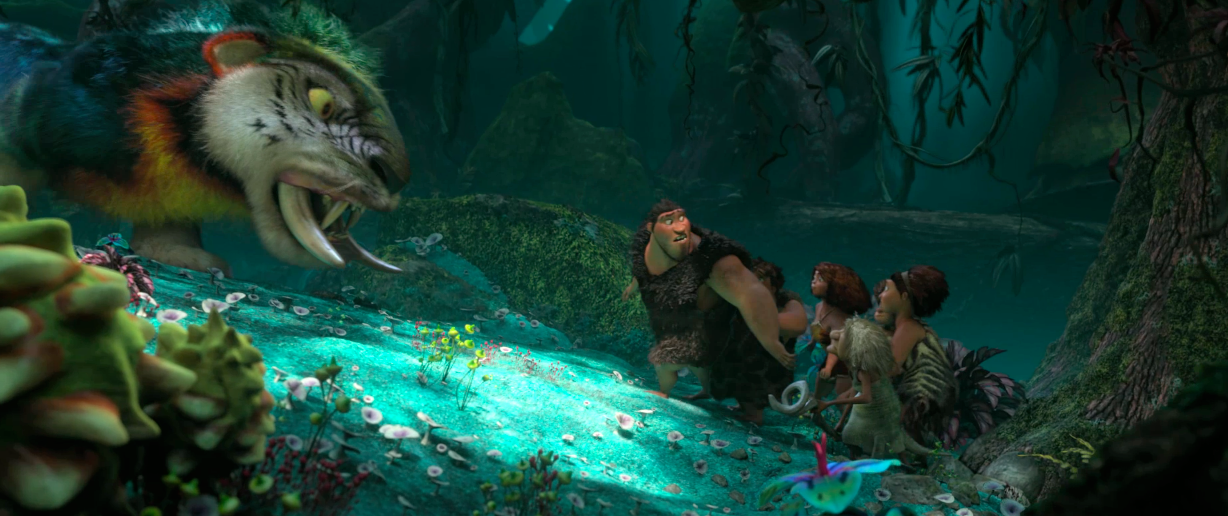 The Voracious Filmgoer: Modern Stone Age Family: THE CROODS