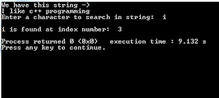 string class function memchr c example ~ C++ Programming Tutorial for Beginners