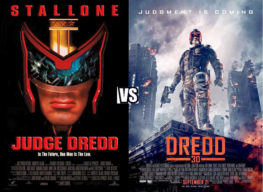 El Cinéfago de la Laguna Negra: Juez Dredd vs. Dredd