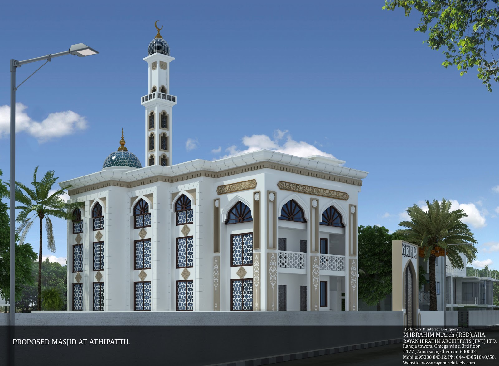 MASJID AROUND THE WORLD: ONGOING MASJID WORK IN CHENNAI INDIA
