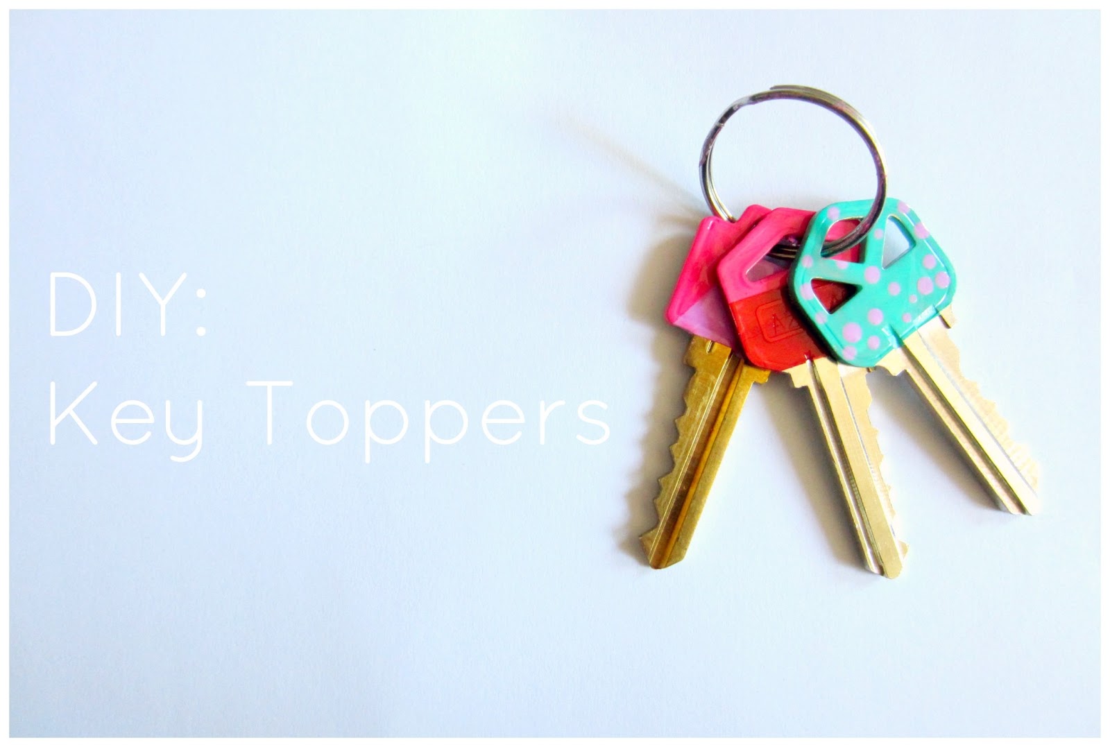 DIY: Key Toppers - rachspeed