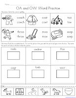 Teachers R US: oa, ow Literacy Activities Bundle with Assessment