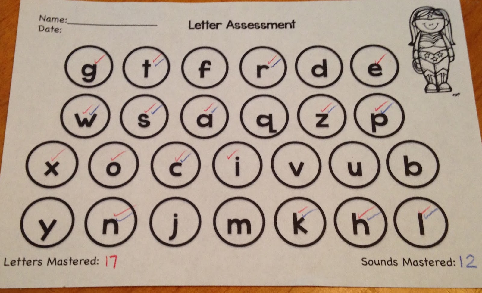 Sing a New Song: RTI Interactive Intervention: Lowercase Letters