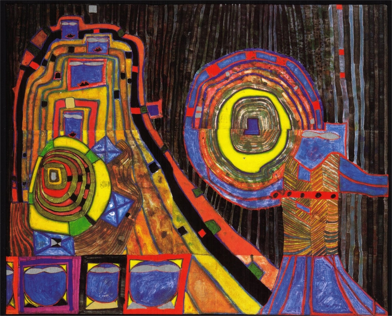 Exposition Art Blog: Friedensreich Hundertwasser