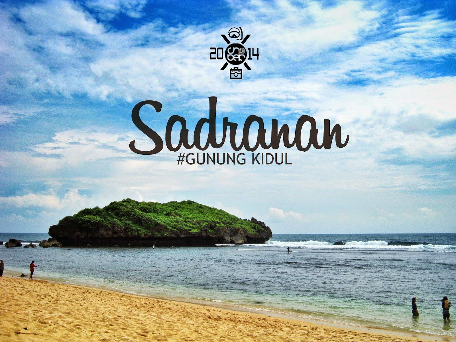 205m4d1: Pantai Sadranan Gunungkidul Yogyakarta