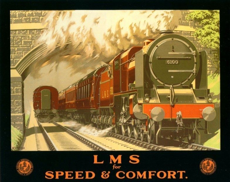 Steam Memories: LMS Posters