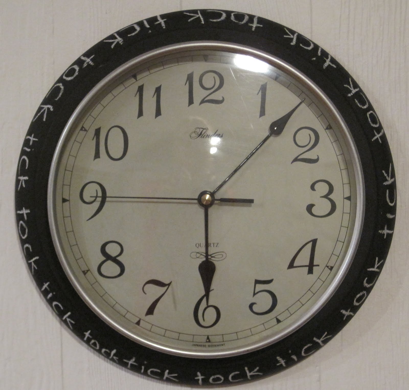 Tick Tock Clock Makeover