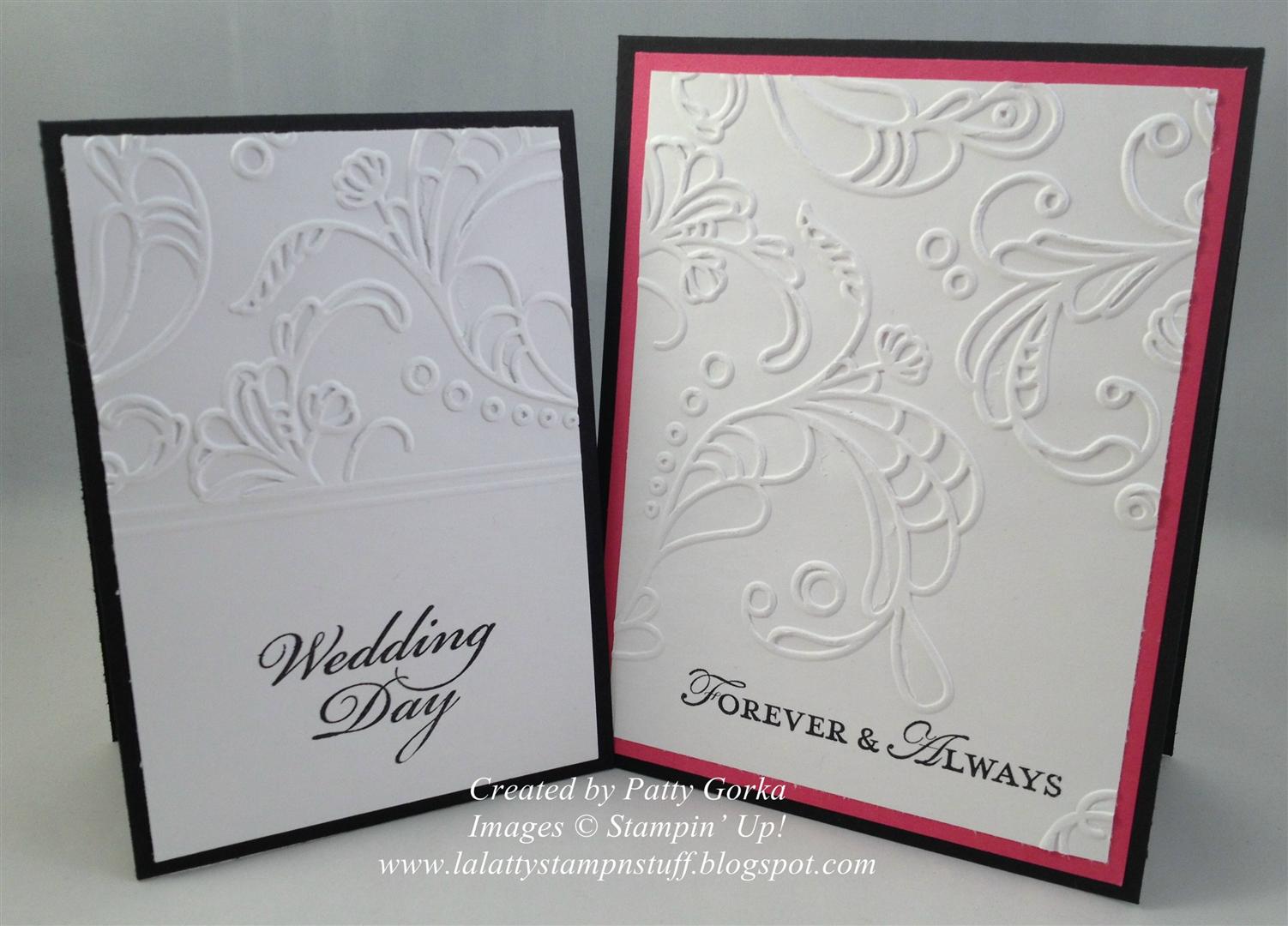 LaLatty Stamp 'N Stuff: Wedding Invitations