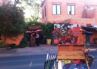 gary art studio: Pink Adobe Santa Fe