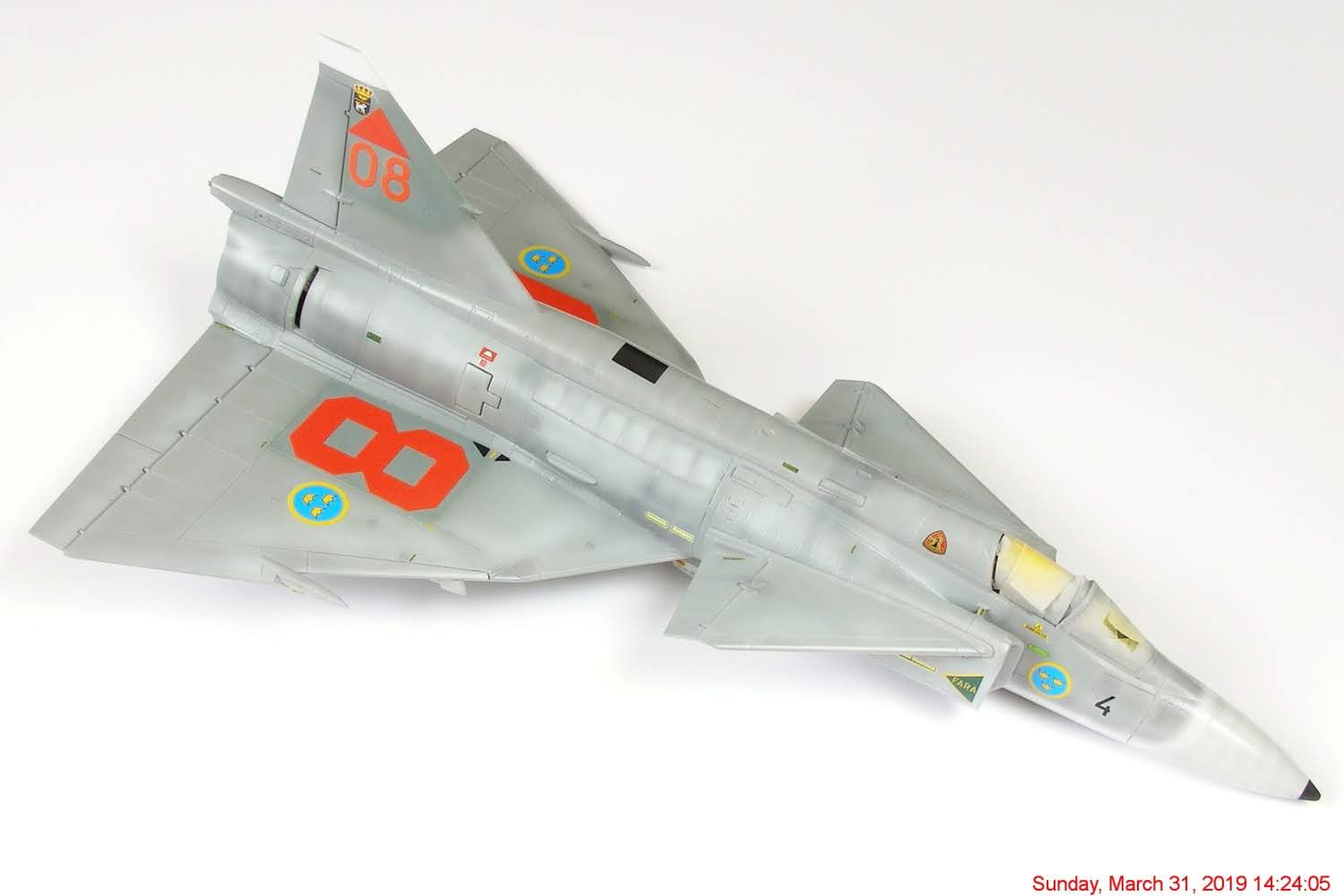 lietadielka - modelársky blog: JA 37C/D JaktViggen, Tarangus 1/72 ...