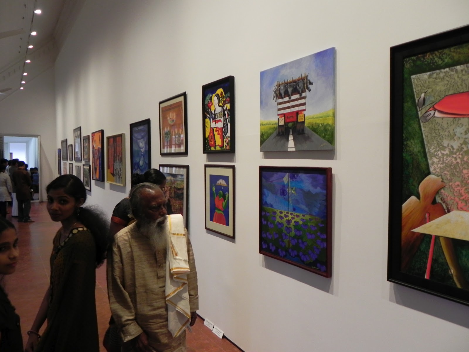 Artist Sunil Moothedath: Kerala Lalithakala Academy Annual Exhibition ...