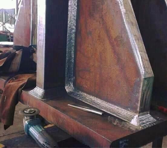 Materials & Welding: Artistic weld profile // fillet weld // welder skill