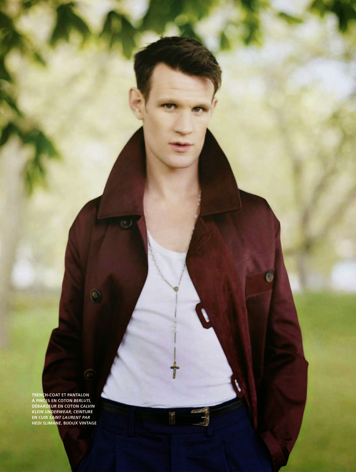 Who-Natic: Photoshoot - Matt Smith - L’Officiel Hommes Paris