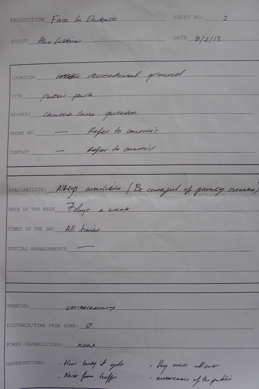 Alex Gibbons BTEC Media Blog