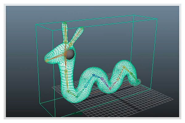 3D Maya Dinamicas Soft Bodies Combinar con Skin