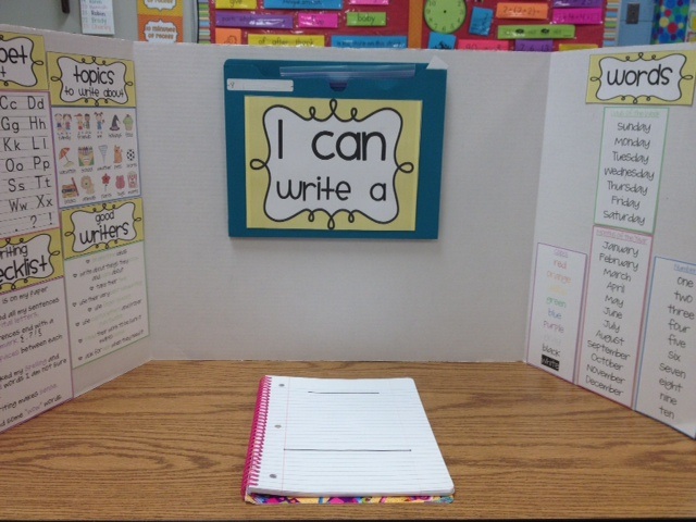 Look Whoo's in First: New Writing Center!