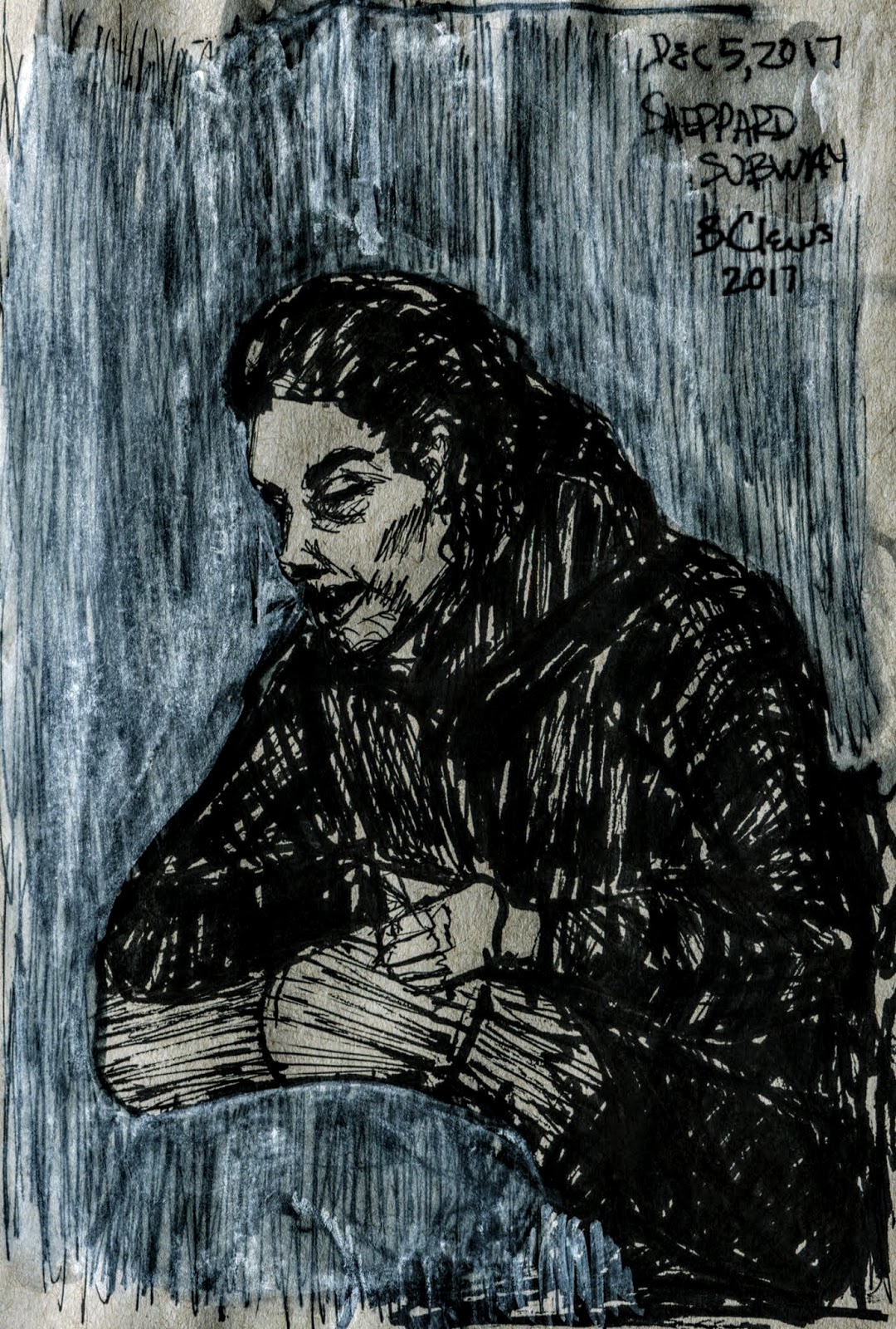 Black Walnut Heartwood: How to Deal With A Block: Never Mind, Draw!