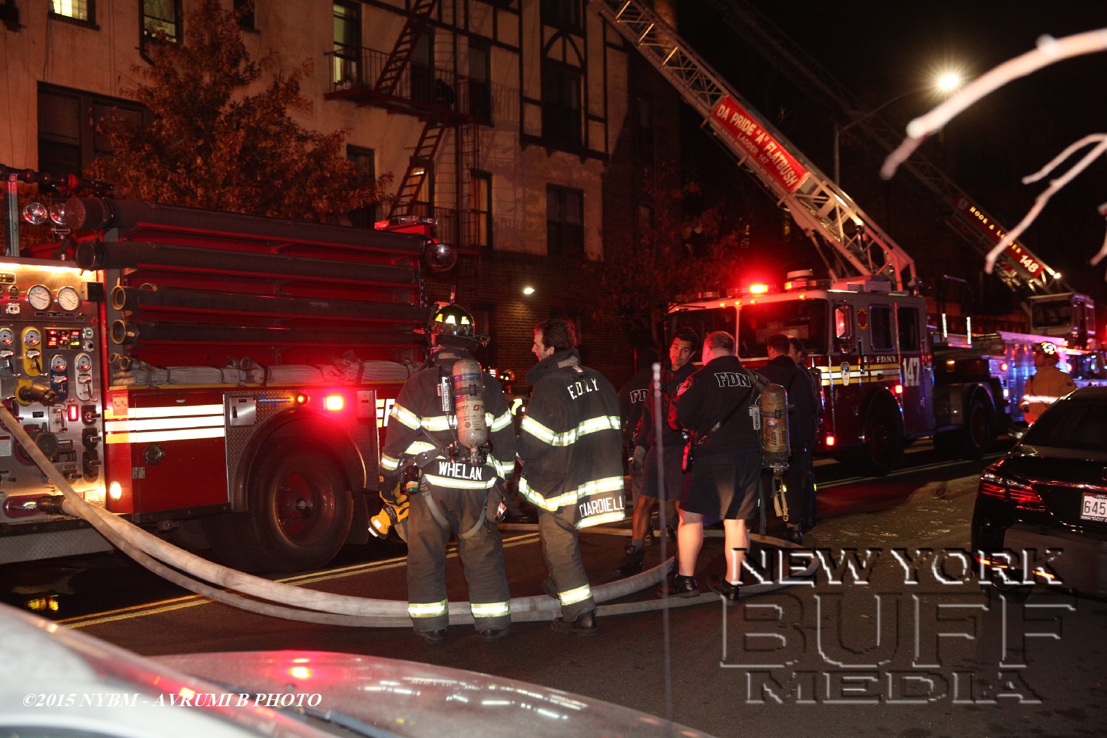New York Buff Media: All Hands Fire On Caton Ave In Brooklyn