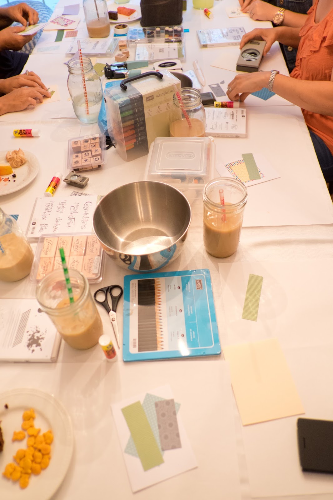 Domestic Fashionista: Girl's Night Card Making Party