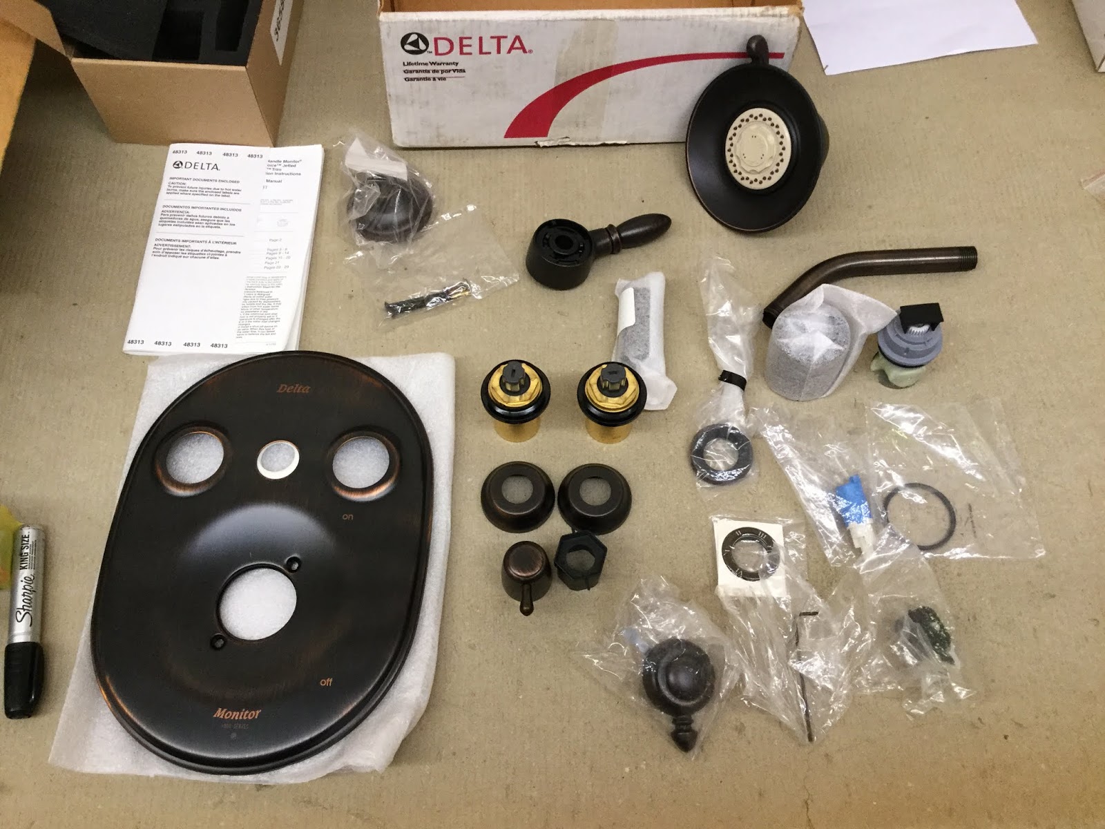 Find Discontinued Plumbing Fixtures: DELTA T18255-RB VICTORIAN MONITOR ...