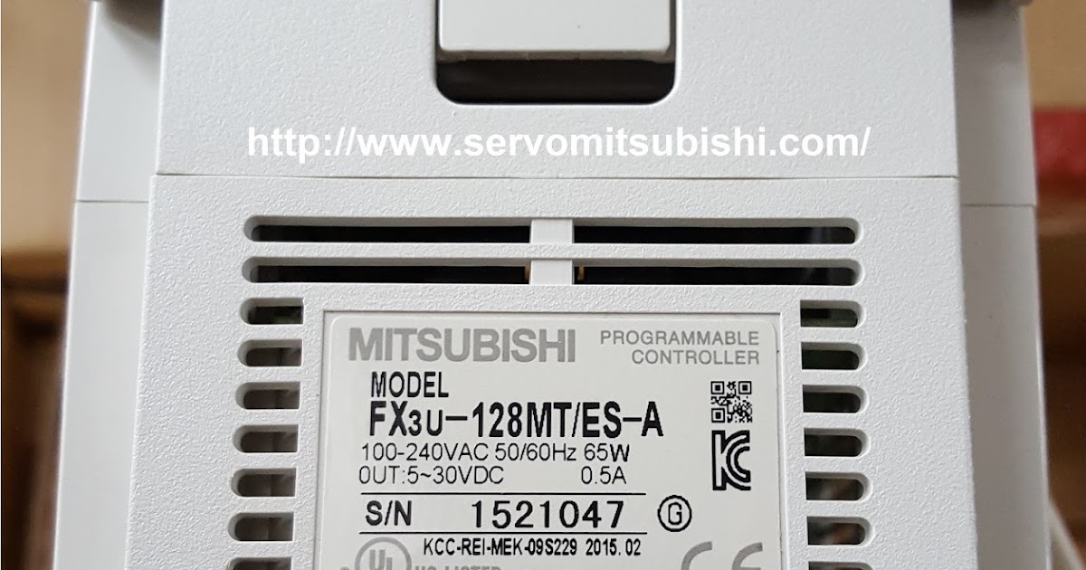 PLC Mitsubishi FX3U-128MT | Delta - Mitsubishi - Siemens