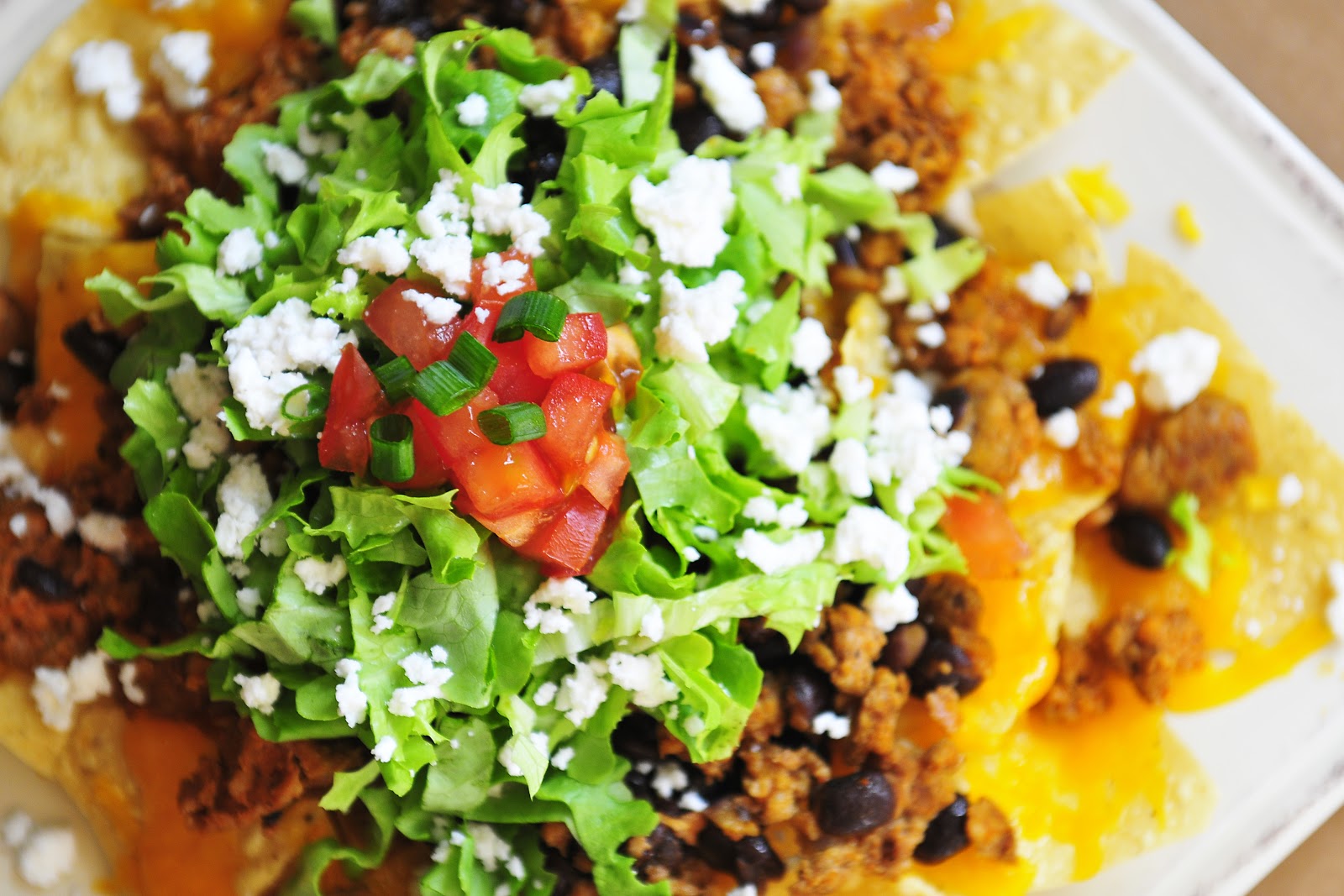 Simply Gourmet: Chorizo and Black Bean Nacho's