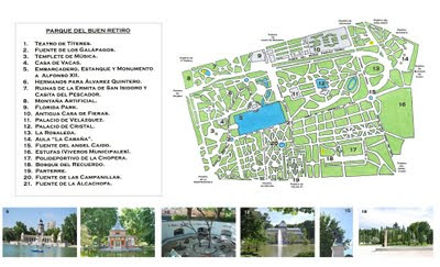 .: El parque del Retiro de Madrid