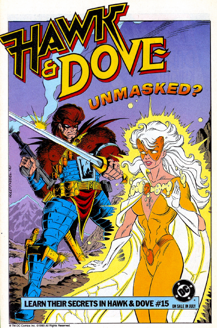 DC in the 80s: 1989 Hawk & Dove v3 ongoing series