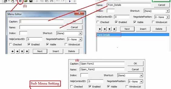 Create Menu Editor with Menu Design in VB6.0 Tech Tips - SKOTechLearn Tips