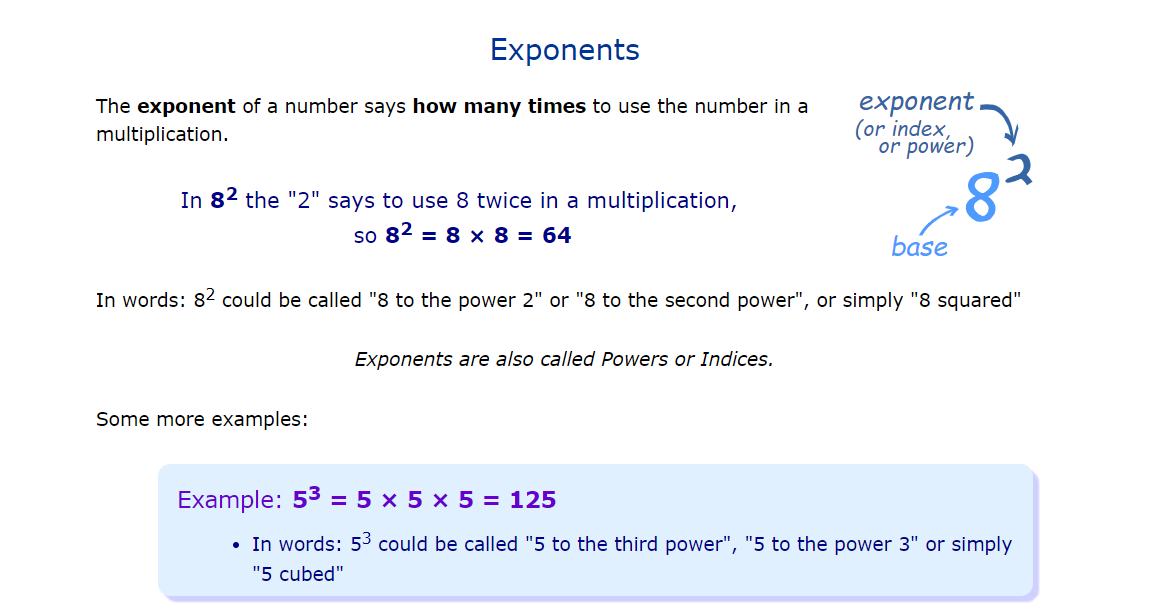 Exponent Form TwoFourth law - SCHOOL KWANZA