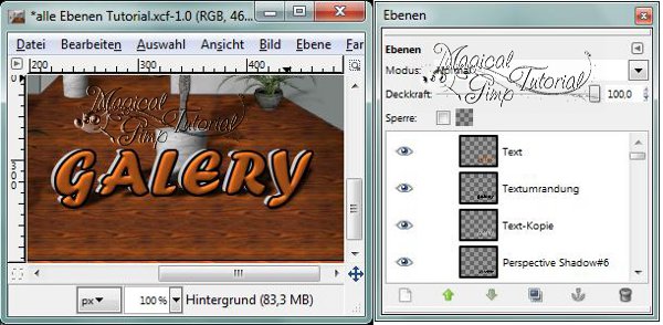 Magical Gimp-Tutorial: Gimp Tutorial "Galery"