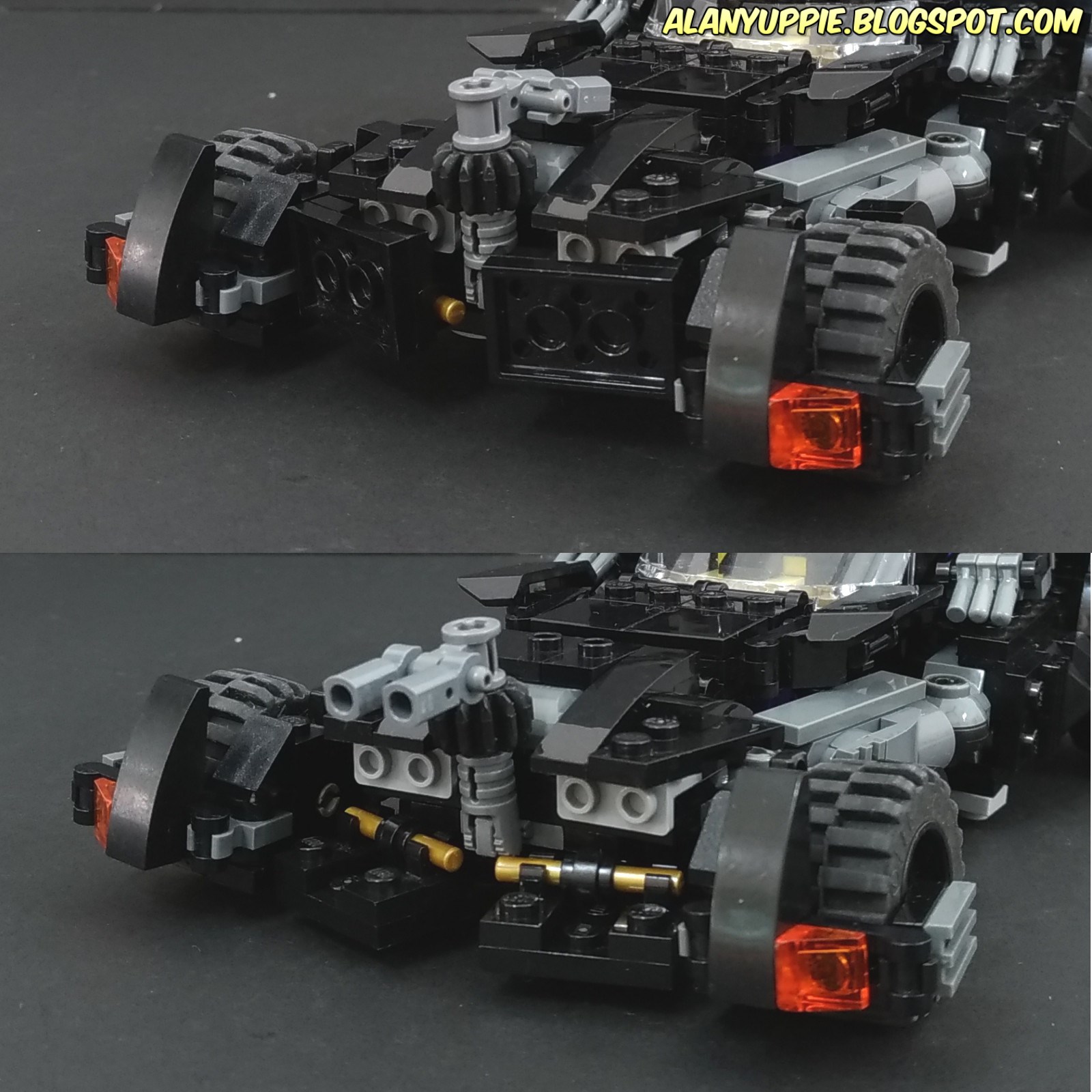 Alanyuppie's LEGO Transformers: LEGO Batman Batmobile transforming ...