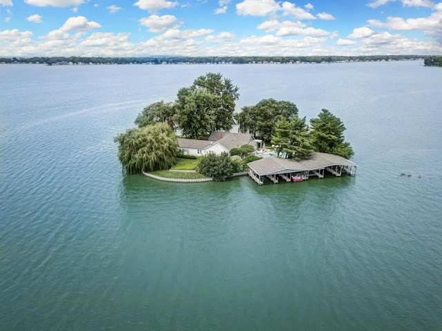 Sweet House Dreams: 1900 Buckeye Lake Private Island Home in ...